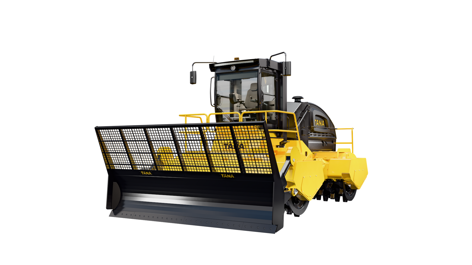 TANA H450eco landfill compactor - TANA From Waste to Value®
